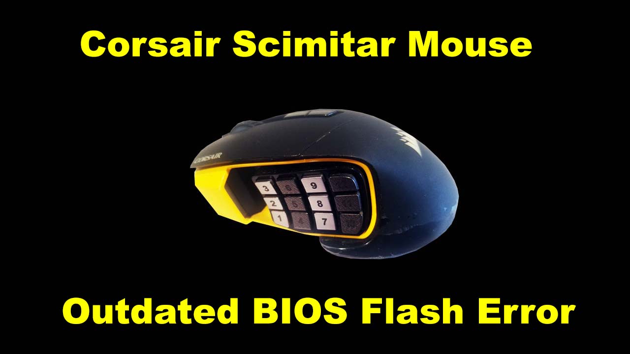 Corsair Scimitar RGB Pro gaming mouse – Disassembly and repair. – S-Config