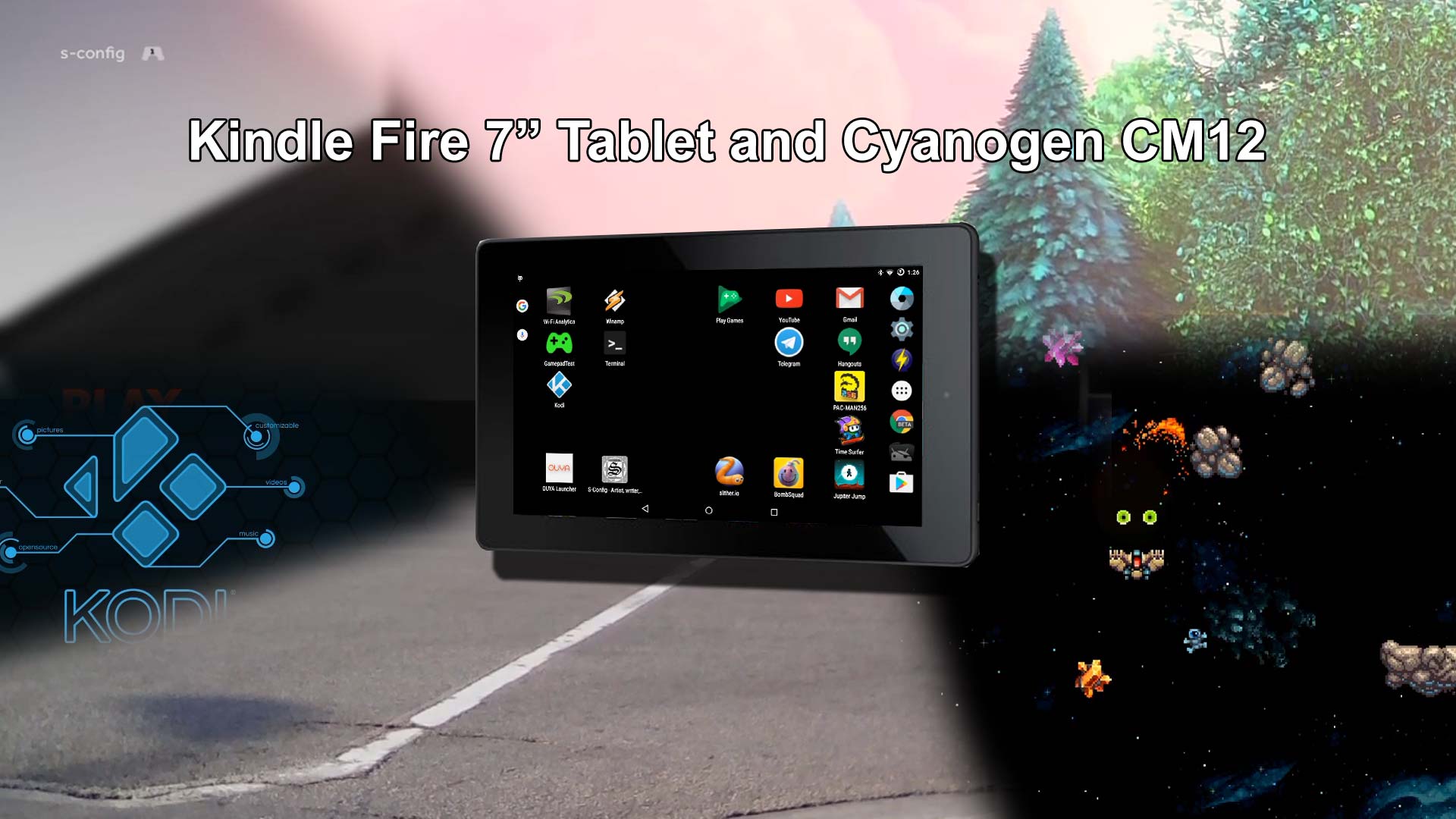 Kindle Fire 7″ 5th Gen Tablet – S-Config