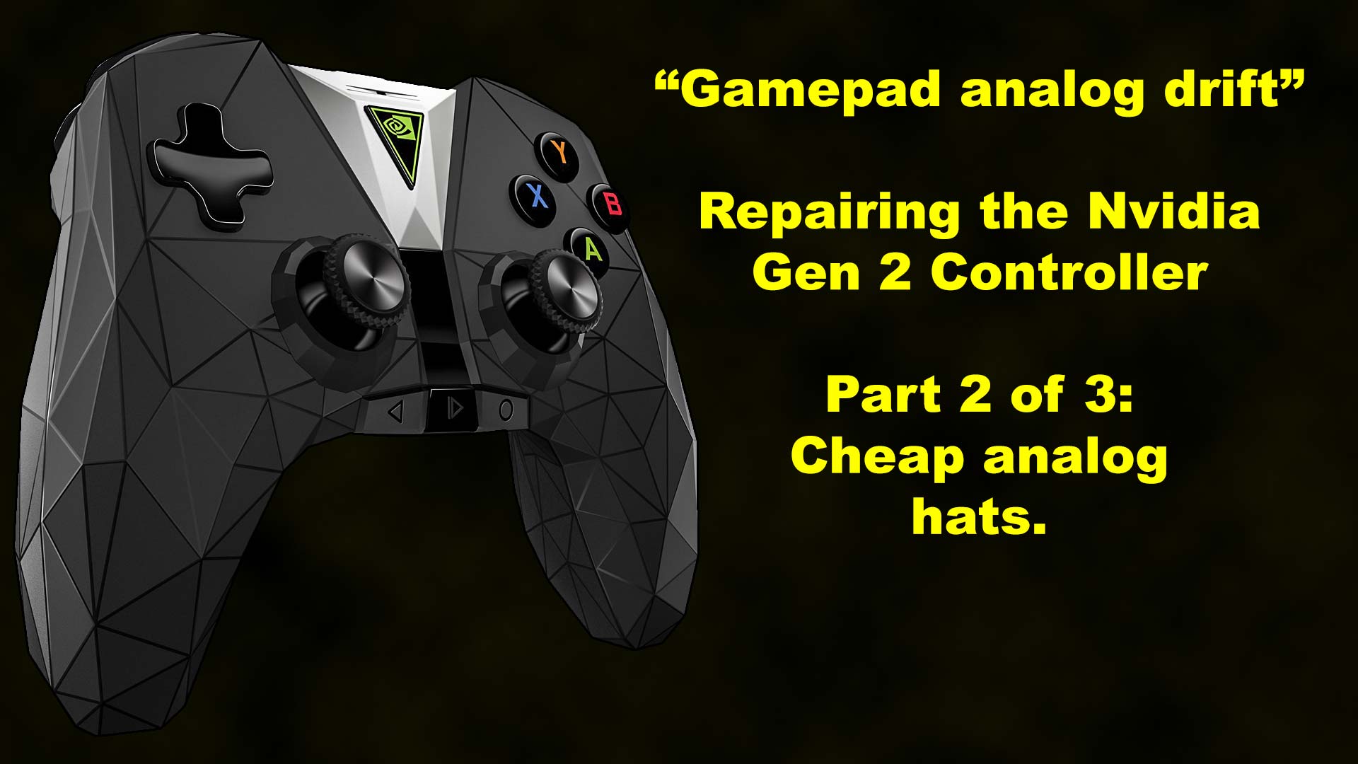 Drifting analogs – The return of the shield controller. – S-Config